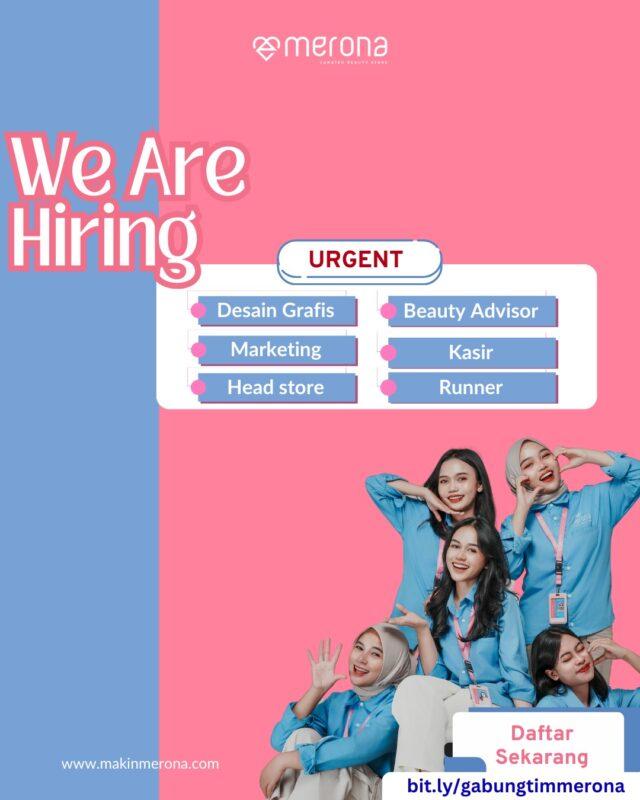 Lowongan Kerja Marketing - Desain Grafis - Head Store - Beauty Advisor ...