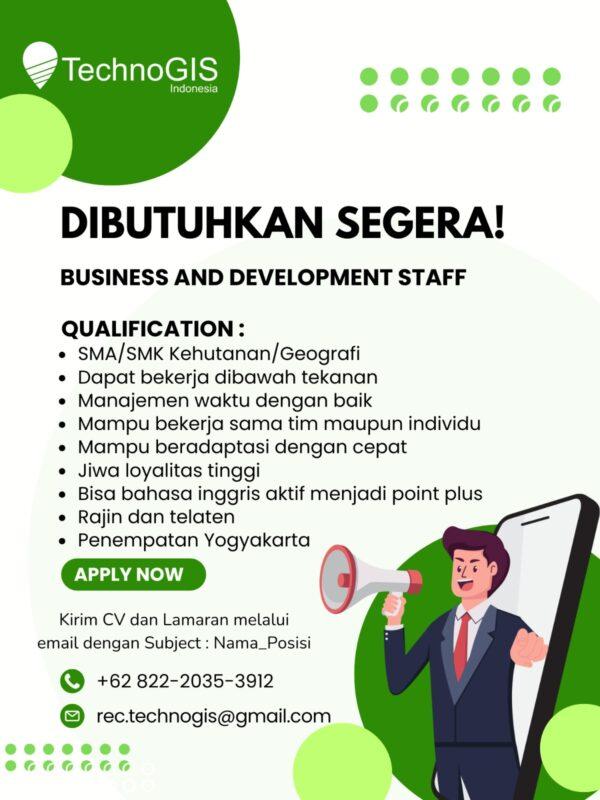 Lowongan Kerja Business Development - HR - IT Programmer di PT ...