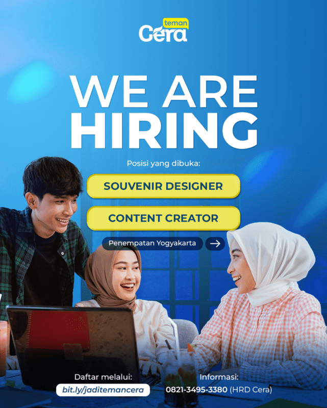 Lowongan Kerja Souvenir Designer - Content Creator di Cera Production ...