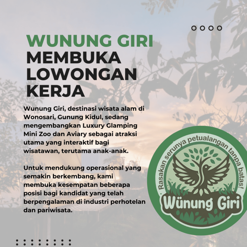 Lowongan Kerja Staff HRD GA Admin - Finance Accounting - Satpam ...