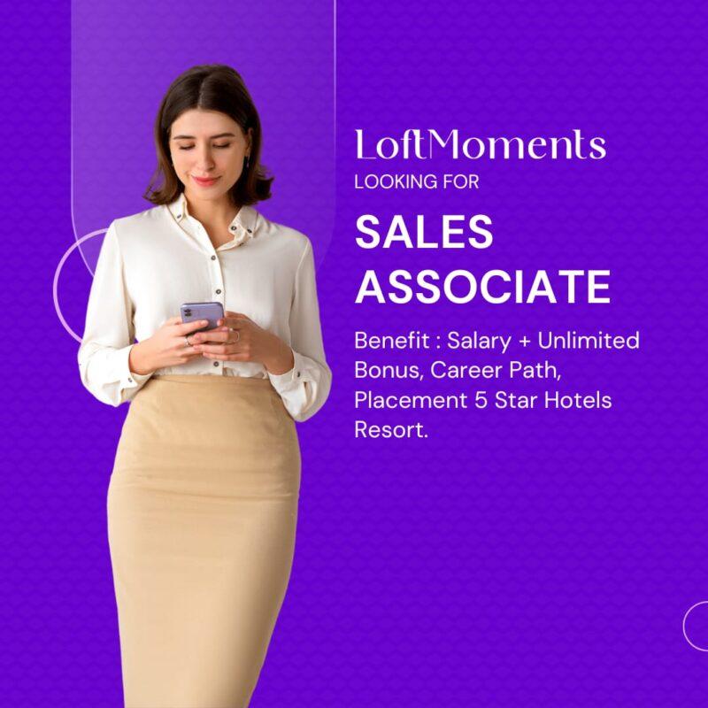Lowongan Kerja Sales Associate di Loft Moments - LokerJogja.ID