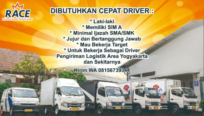 Lowongan Kerja Driver di PT. Raja Cepat Nusantara - LokerJogja.ID