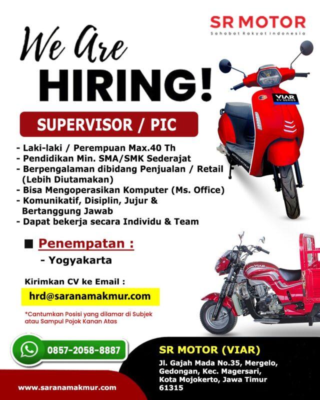 Lowongan Kerja Mekanik - Admin - Supervisor PIC di PT. Sarana Makmur Sejahtera - LokerJogja.ID