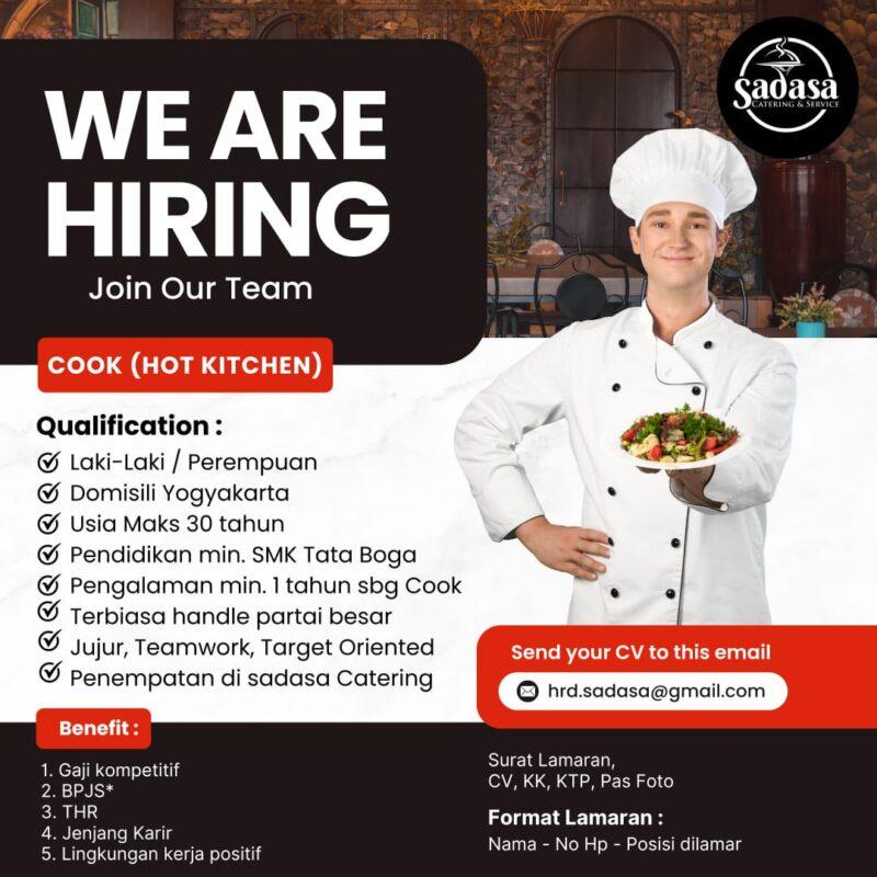 Lowongan Kerja Cook Hot Kitchen di Sadasa Catering & Service ...