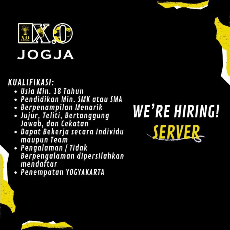 Lowongan Kerja Server - Cook Helper - Cook di XO Suki Jogja - LokerJogja.ID