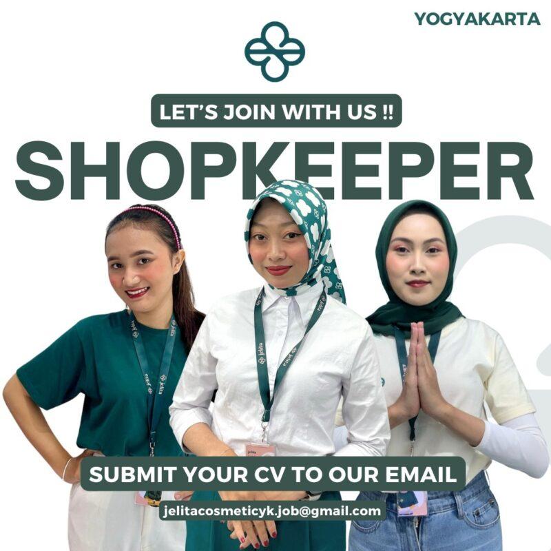 Lowongan Kerja Shopkeeper - Kasir - HRD - Staff Online di Jelita Cosmetic - LokerJogja.ID