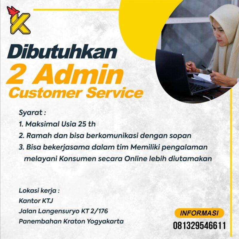 Lowongan Kerja Admin Customer Service - Creative Fotografer di Konveksi Tambang - LokerJogja.ID