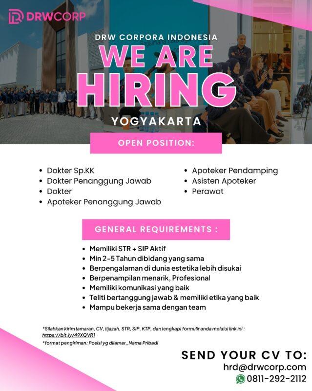 Lowongan Kerja Nakes Clinic Gejayan - ⁠Non Nakes Clinic Gejayan - Host ...