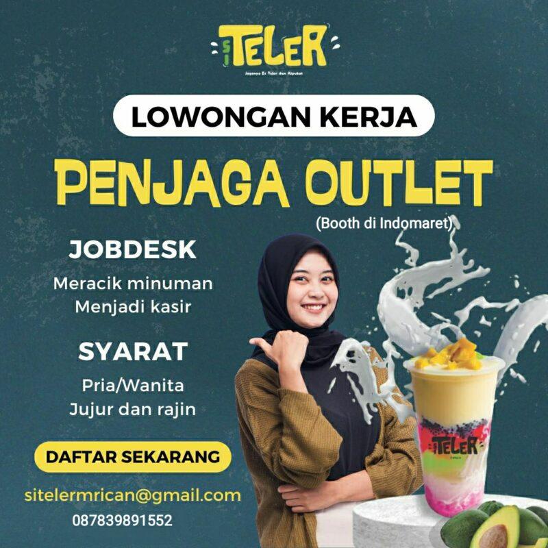 Lowongan Kerja Penjaga Outlet di Si Teler Booth Indomaret - LokerJogja.ID
