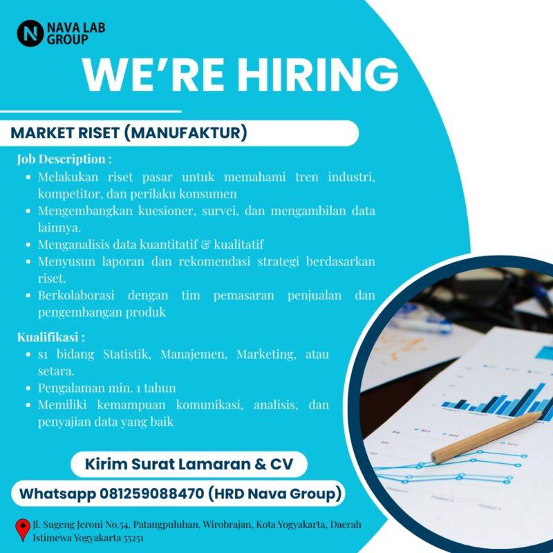 Lowongan Kerja Market Riset (Manufaktur) - Staff Finance (Manufaktur ...