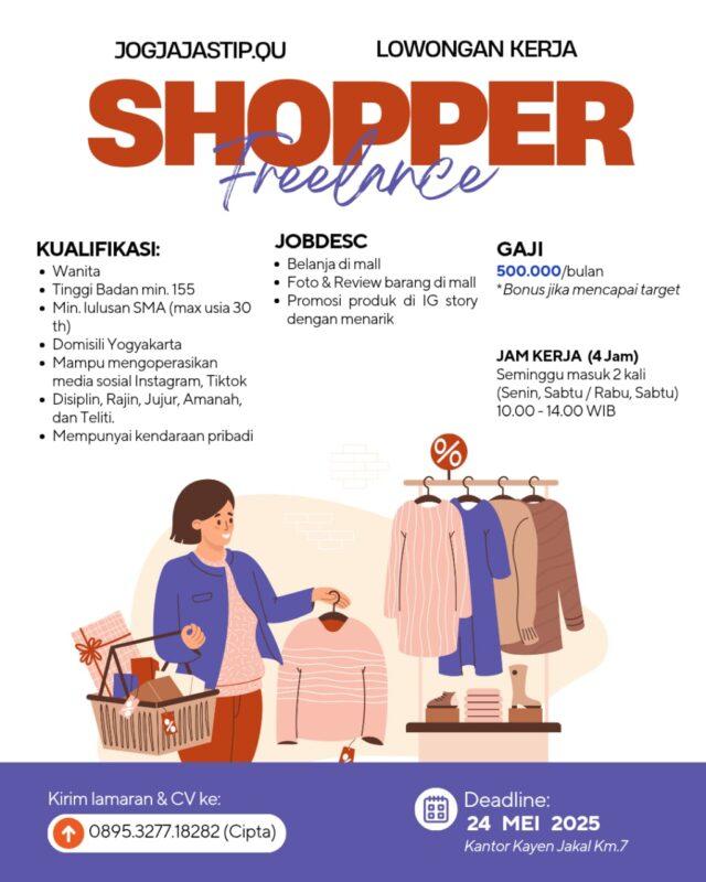 Lowongan Kerja Shopper di Jastip.qu - LokerJogja.ID