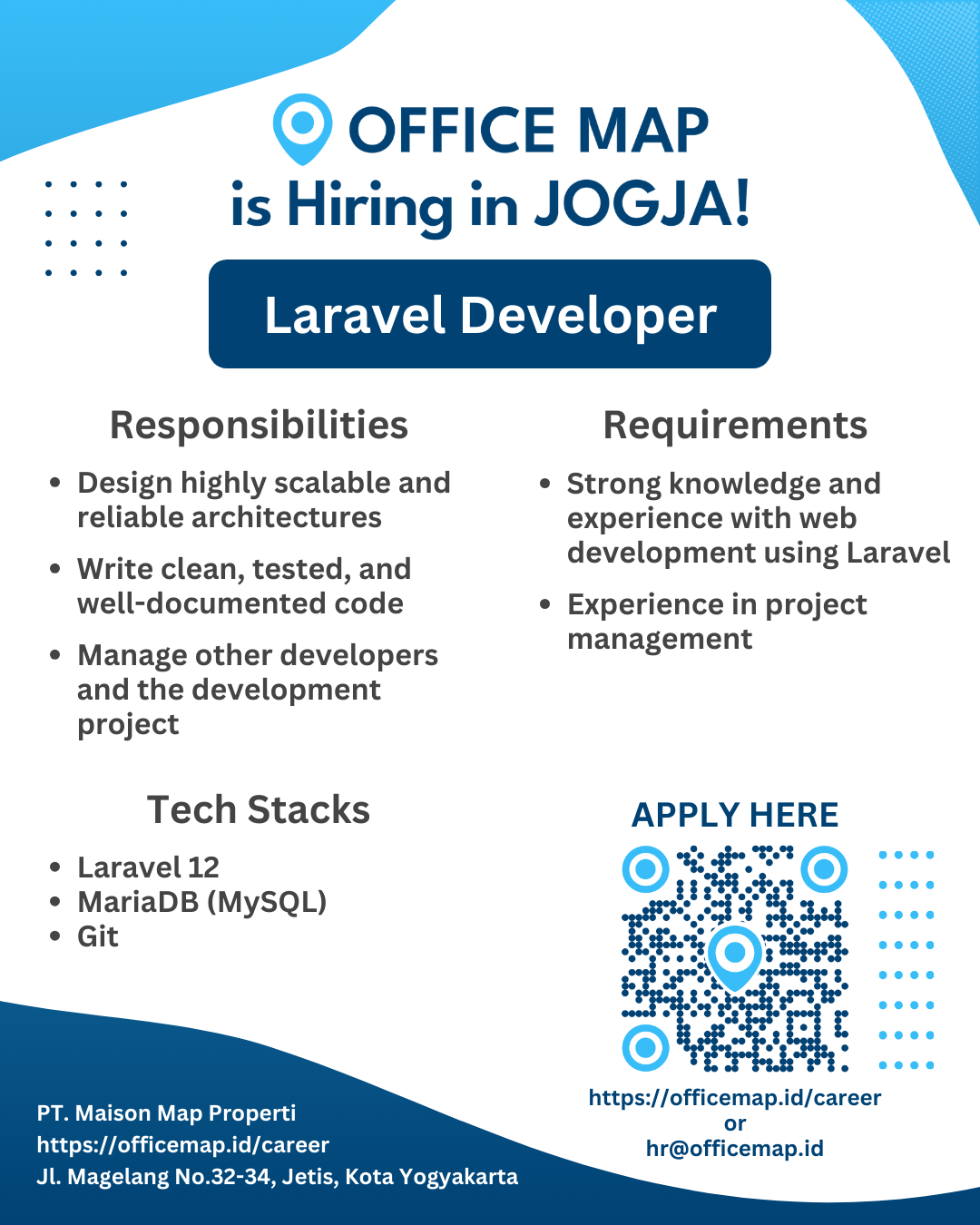 Lowongan Kerja Laravel Developer - SEO Content Specialist - Customer Support & Partnership ...