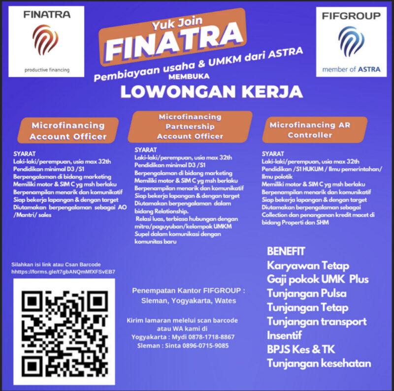 Lowongan Kerja Microfinancing Account Officer - Microfinancing Partnership Account Officer ...