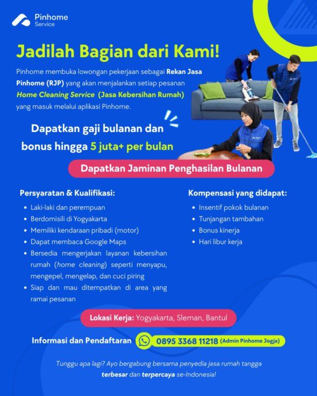 Lowongan Kerja Home Cleaning - Terapis Massage di PT. Masa Depan Siber Indonesia (Pinhome ...