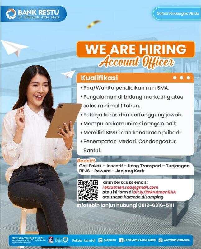 Lowongan Kerja Account Officer - Analis Kredit - SPV Account Officer - Funding Officer di PT ...