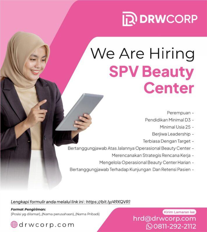 Lowongan Kerja SPV Beauty Center - Frontliner - Hair Stylist - Office Boy / Office Girl - SPA ...