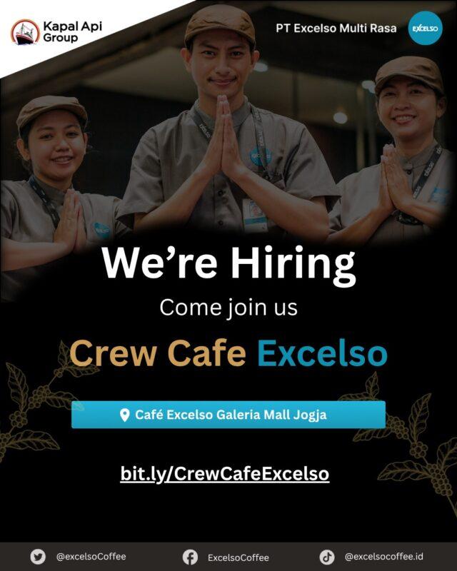 Lowongan Kerja Crew Cafe Excelso di PT. Excelso Multi Rasa - LokerJogja.ID