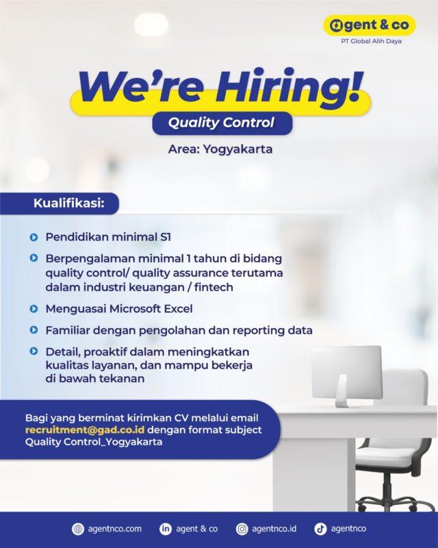 Lowongan Kerja Quality Control - Call Center - Team Leader Call Center ...