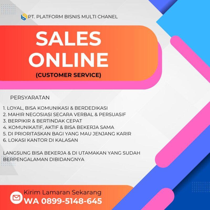 Lowongan Kerja Customer Service di PT. Platform Bisnis Multi Chanel - LokerJogja.ID