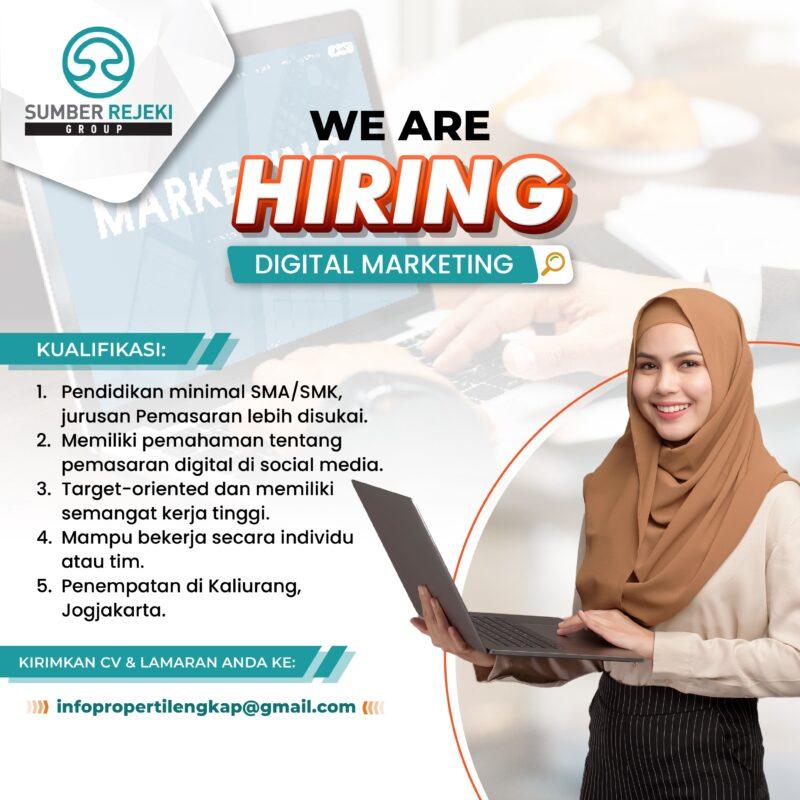 Lowongan Kerja Digital Marketing di PT. Riscon Victory (Sumber Rejeki Group) - LokerJogja.ID