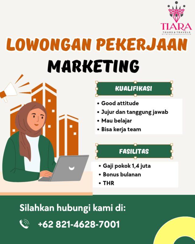 Lowongan Kerja Marketing di Tiara Tour Travel - LokerJogja.ID