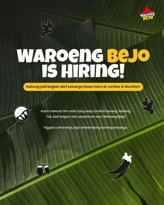 Lowongan Kerja Leader Outlet - Waiters - Kasir - Helper - Admin Data ...