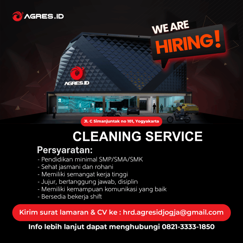 Lowongan Kerja Cleaning Service - Admin Pajak - Staf Admin - Sales Representative - Admin Online ...
