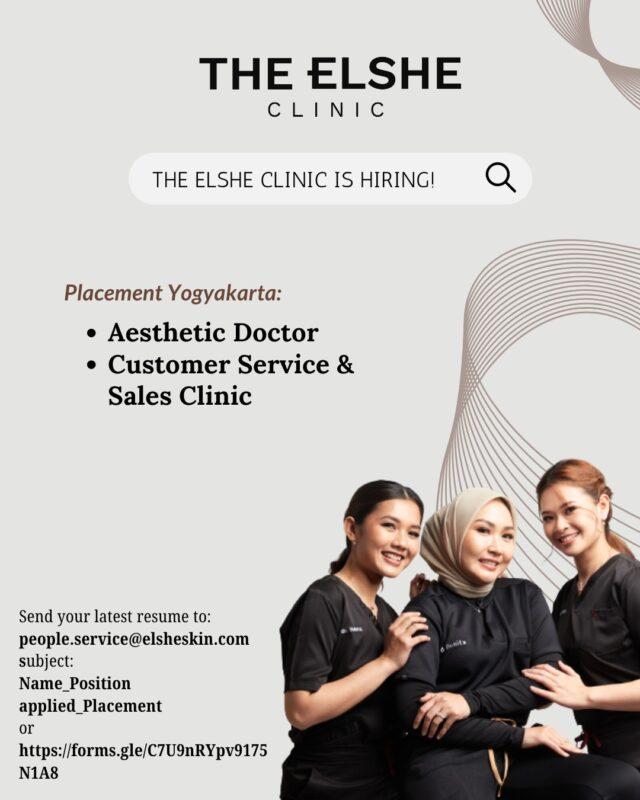 Lowongan Kerja Aesthetic Doctor - Customer Service & Sales Clinic di ...