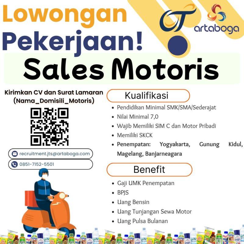 Lowongan Kerja Sales Motoris - Driver / ASP - Sales TO - Team Leader ...