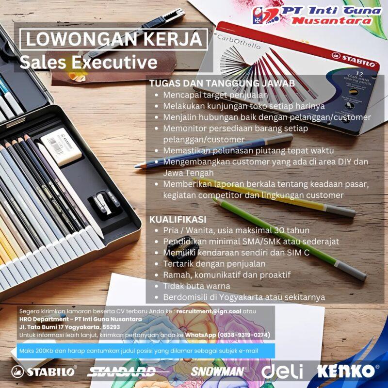 Lowongan Kerja Sales Executive - Staff Warehouse - SPG Counter ...