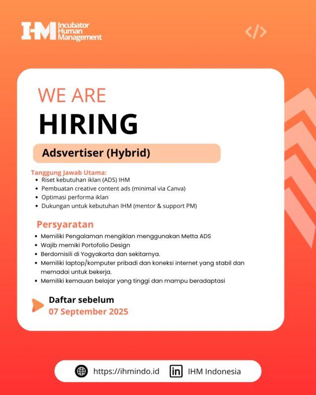 Lowongan Kerja Advertiser di PT. Renjana Sinergi Indonesia - LokerJogja.ID