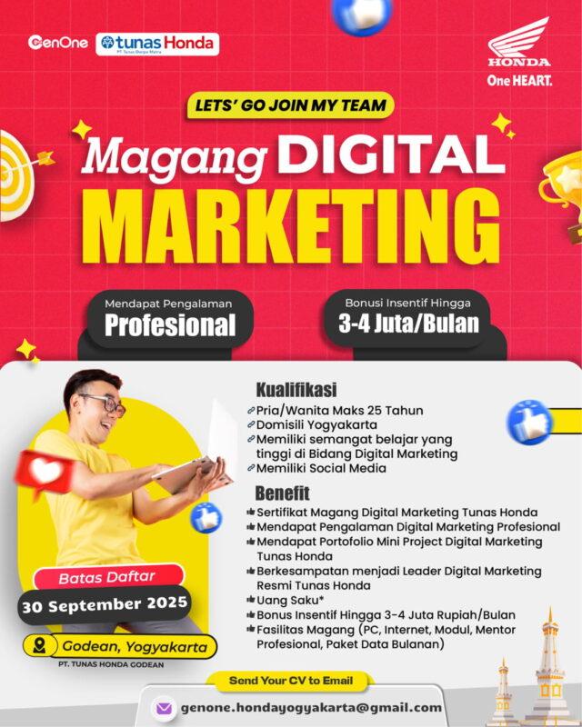 Lowongan Kerja Magang Digital Marketing di PT. Tunas Dwipa Matra ...