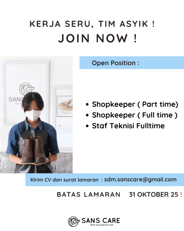 Lowongan Kerja Shopkeeper (Part Time) - Shopkeeper (Full Time) - Staff ...