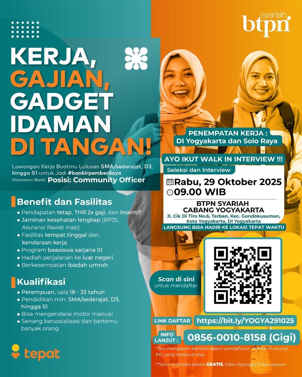 Lowongan Kerja Community Officer di BTPN Syariah - LokerJogja.ID
