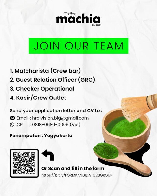 Lowongan Kerja Matcharista (Crew Bar) - Guest Relation Officer (GRO ...
