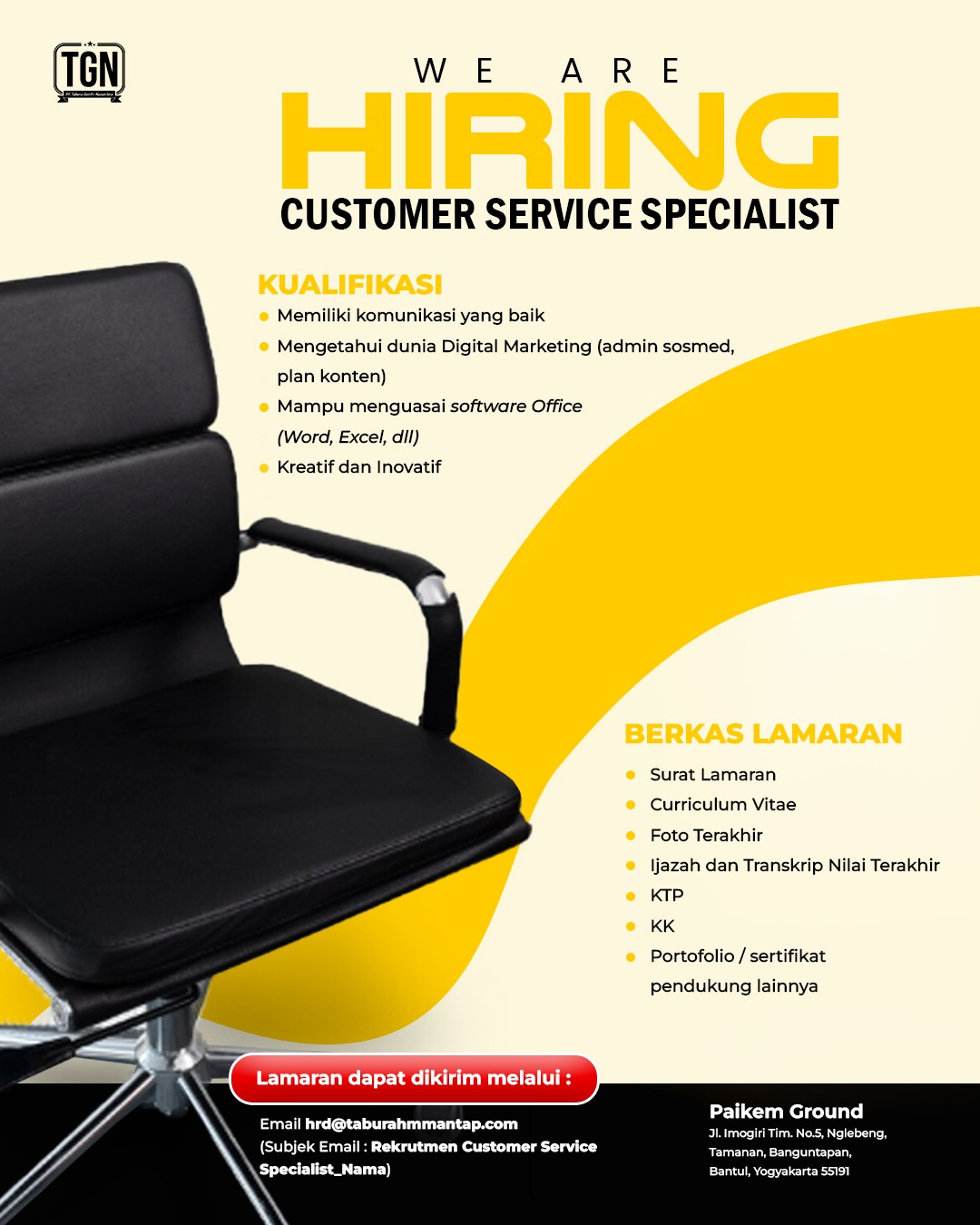 Lowongan Kerja Customer Service Specialist - Digital Marketing ...