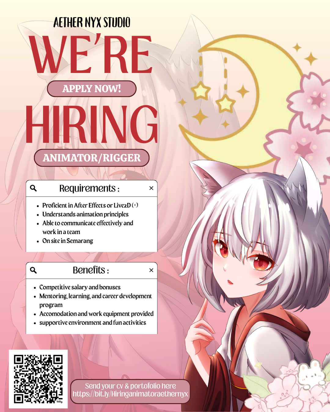 Lowongan Kerja Animator/Rigger di Aether Nyx Studio - LokerJogja.ID