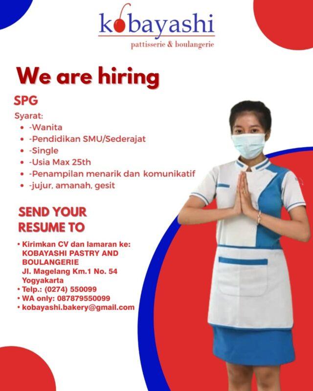 Lowongan Kerja SPG di Toko Roti Kobayashi - LokerJogja.ID