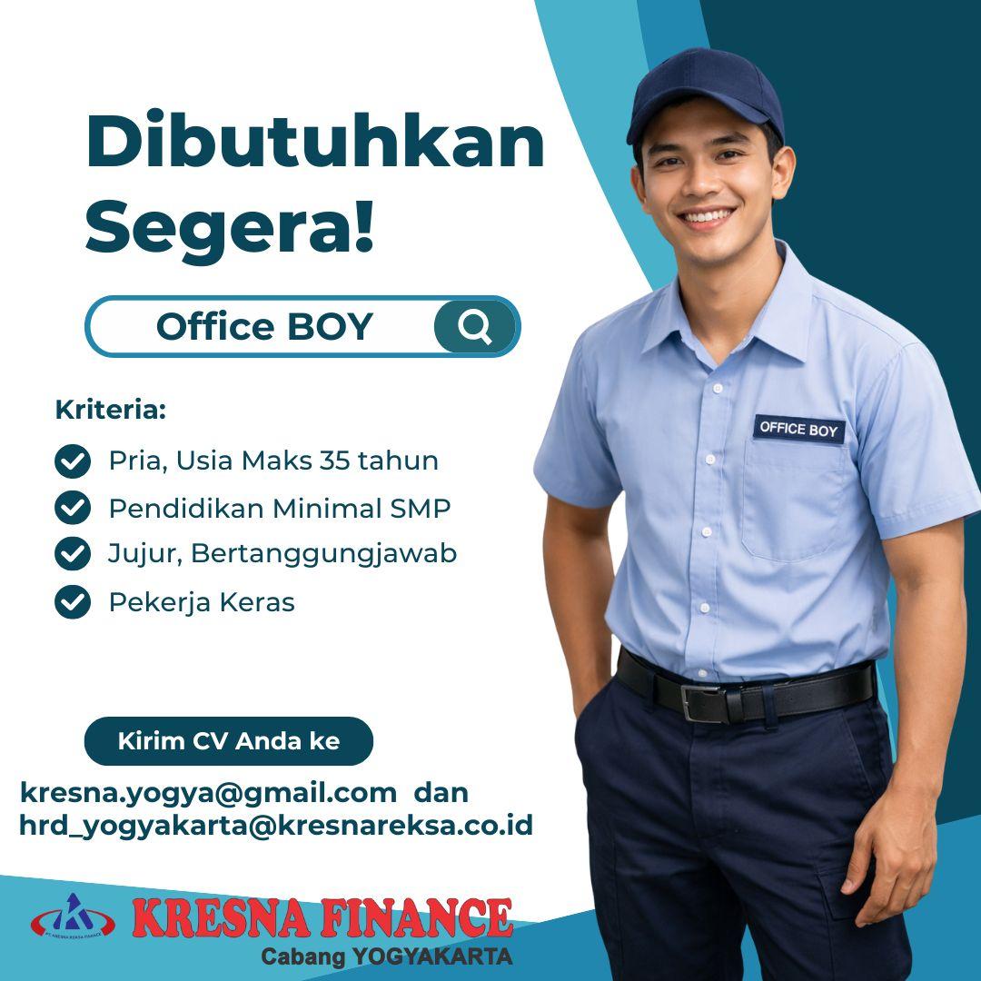 Lowongan Kerja Office Boy di Kresna Finance Cabang Yogyakarta ...