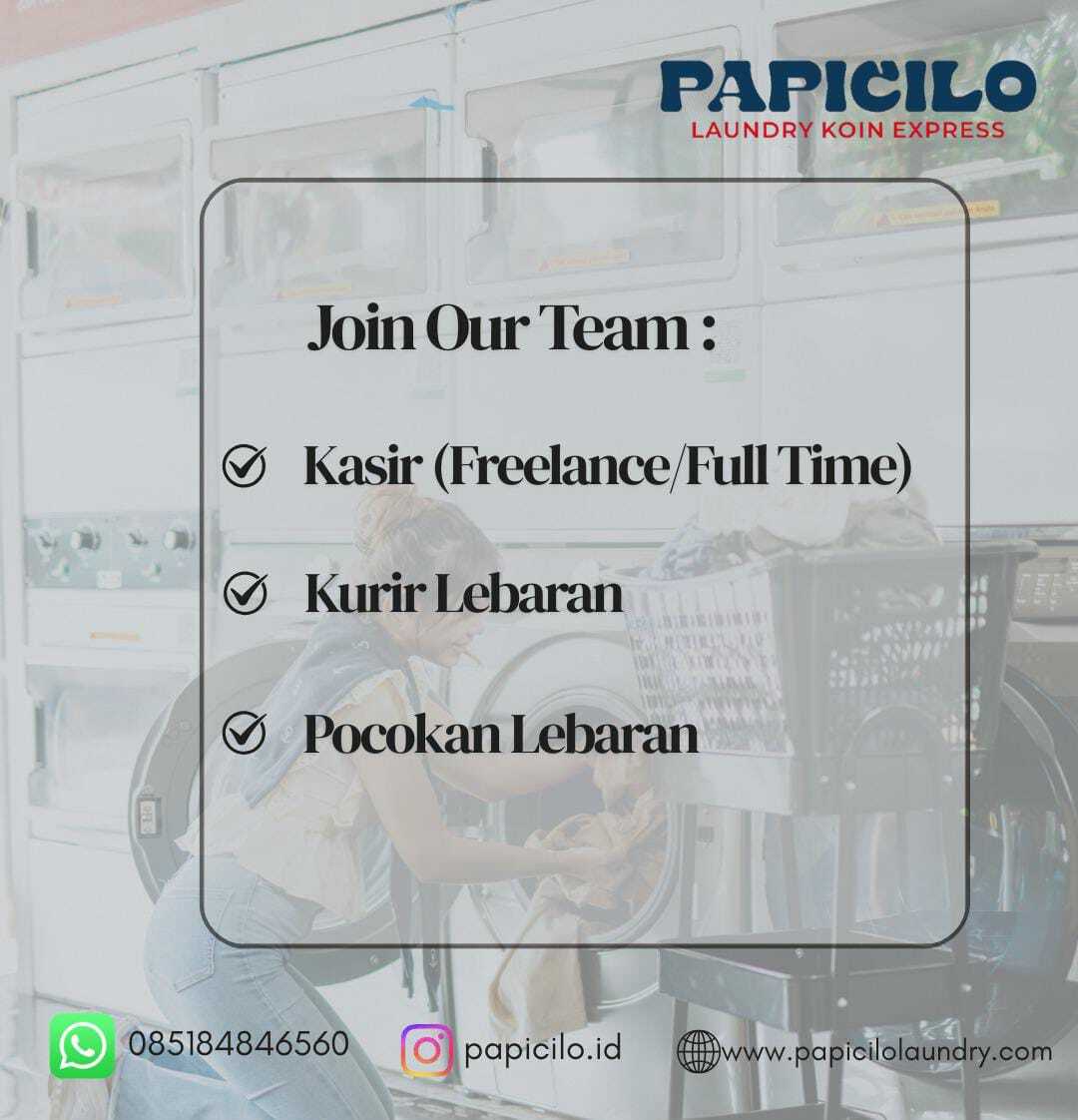 Lowongan Kerja Kasir (Freelance/Full Time) - Kurir Lebaran - Pocokan ...